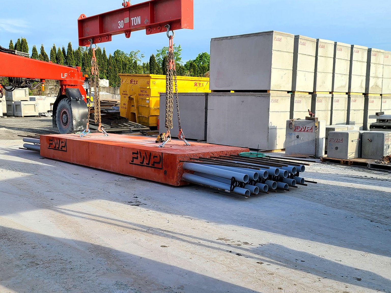 Precast Concrete Duct Bank Project | FWP : Fraserway Prekast